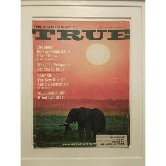 Other | True June 1965 The Mans Magazine | Poshmark